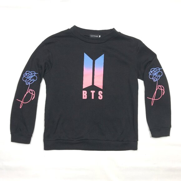 Bts | Sweaters | Bts Bangtan Boys Korean Kpop Black Sweatshirt ...